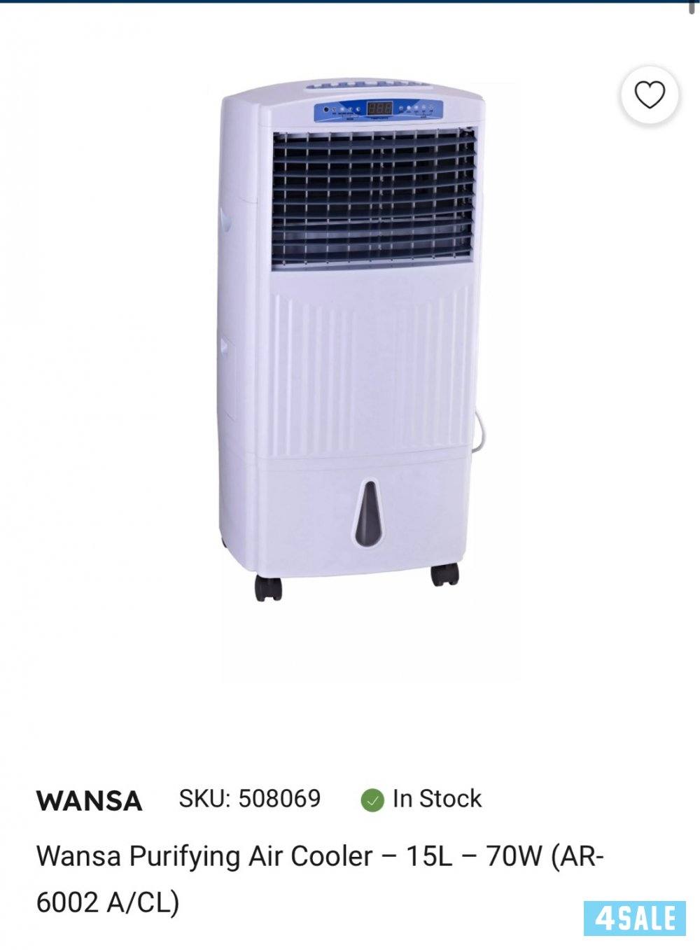 2 air cooler One price Wansa purifying air cooler 15L -70W، رقم: