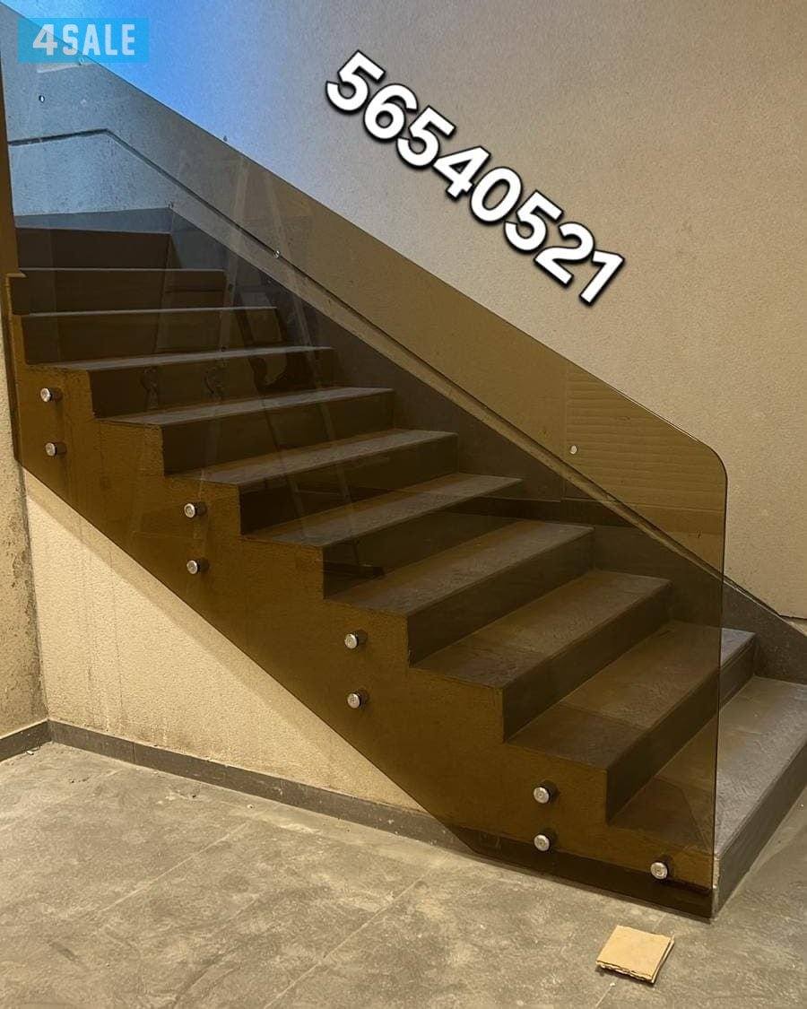 steel spider glass handrails ، رقم:18654045