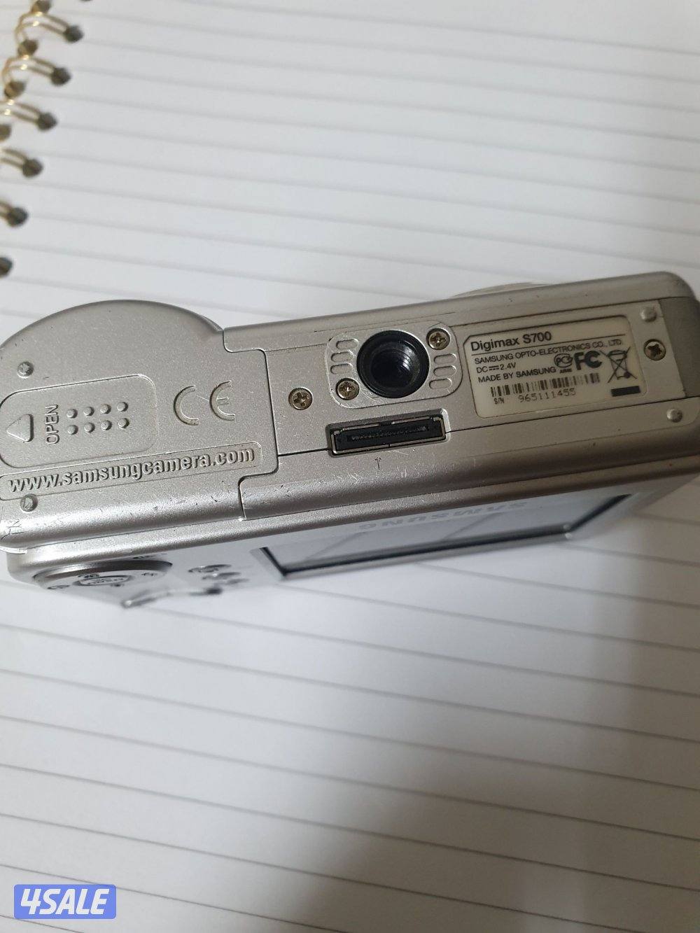 Samsung Digimax S700 7.2MP - Digital Camera - Silver، رقم:19423521
