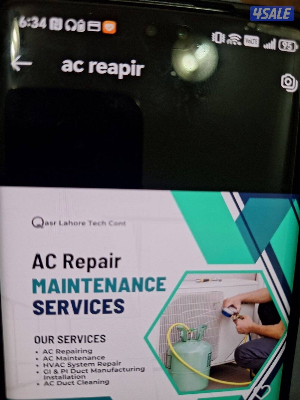 ac repairing automatic washer by used split ac and window ac, No:
