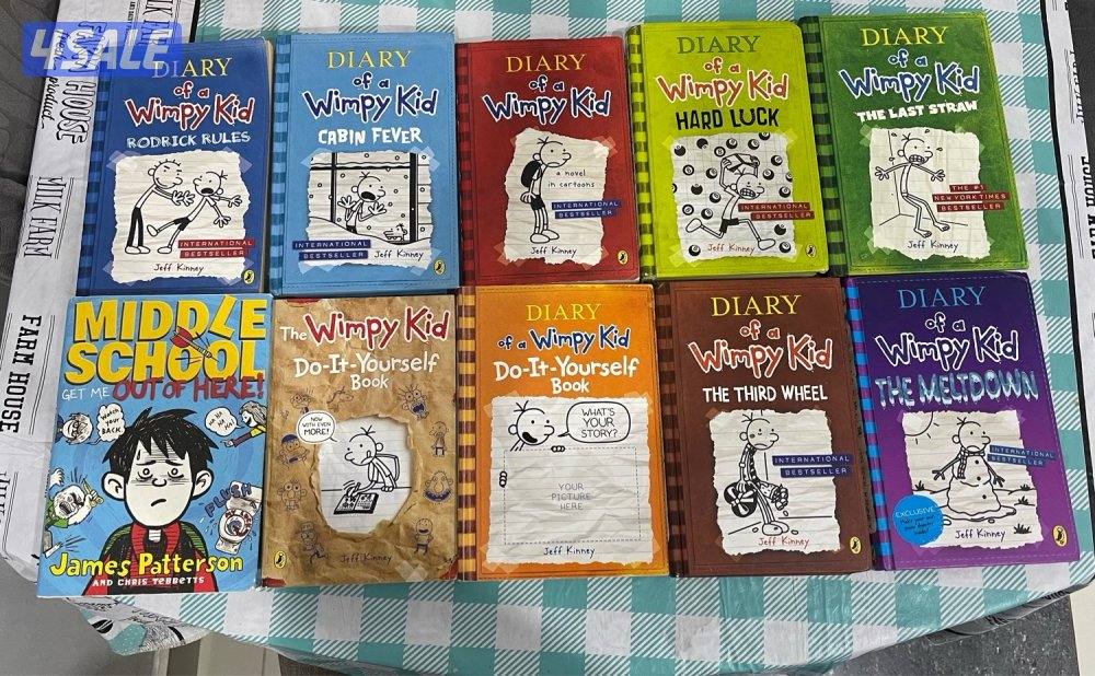 Diary of a Wimpy Kid collection Middle School book, No:19710080