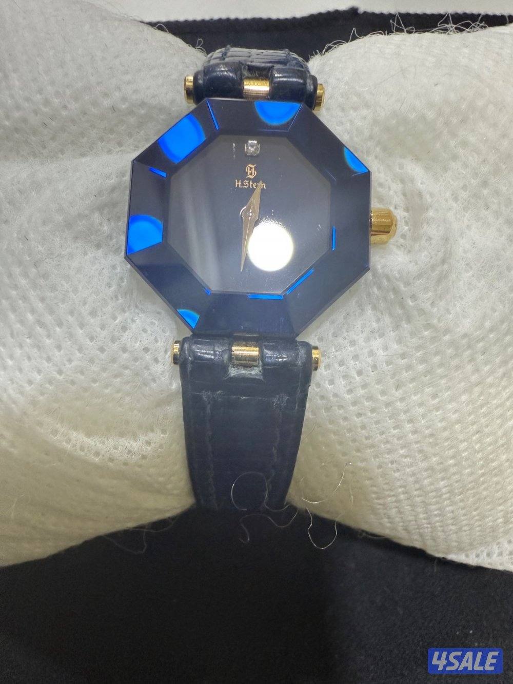 Rare Vintage H Stern 18k Sapphire & Diamond Lady’s Watch، رقم:19778021