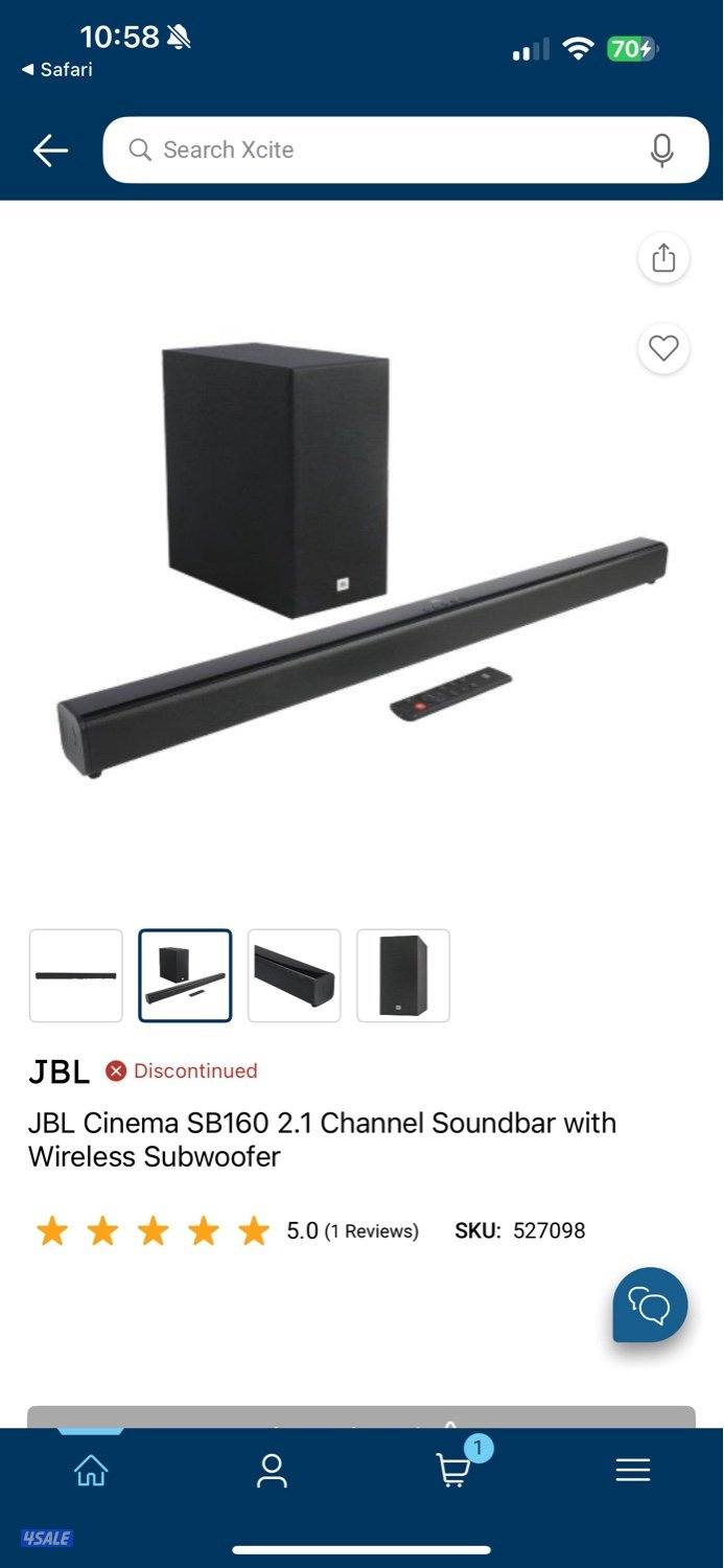 Jbl sb160 new. جديد، رقم:19851700