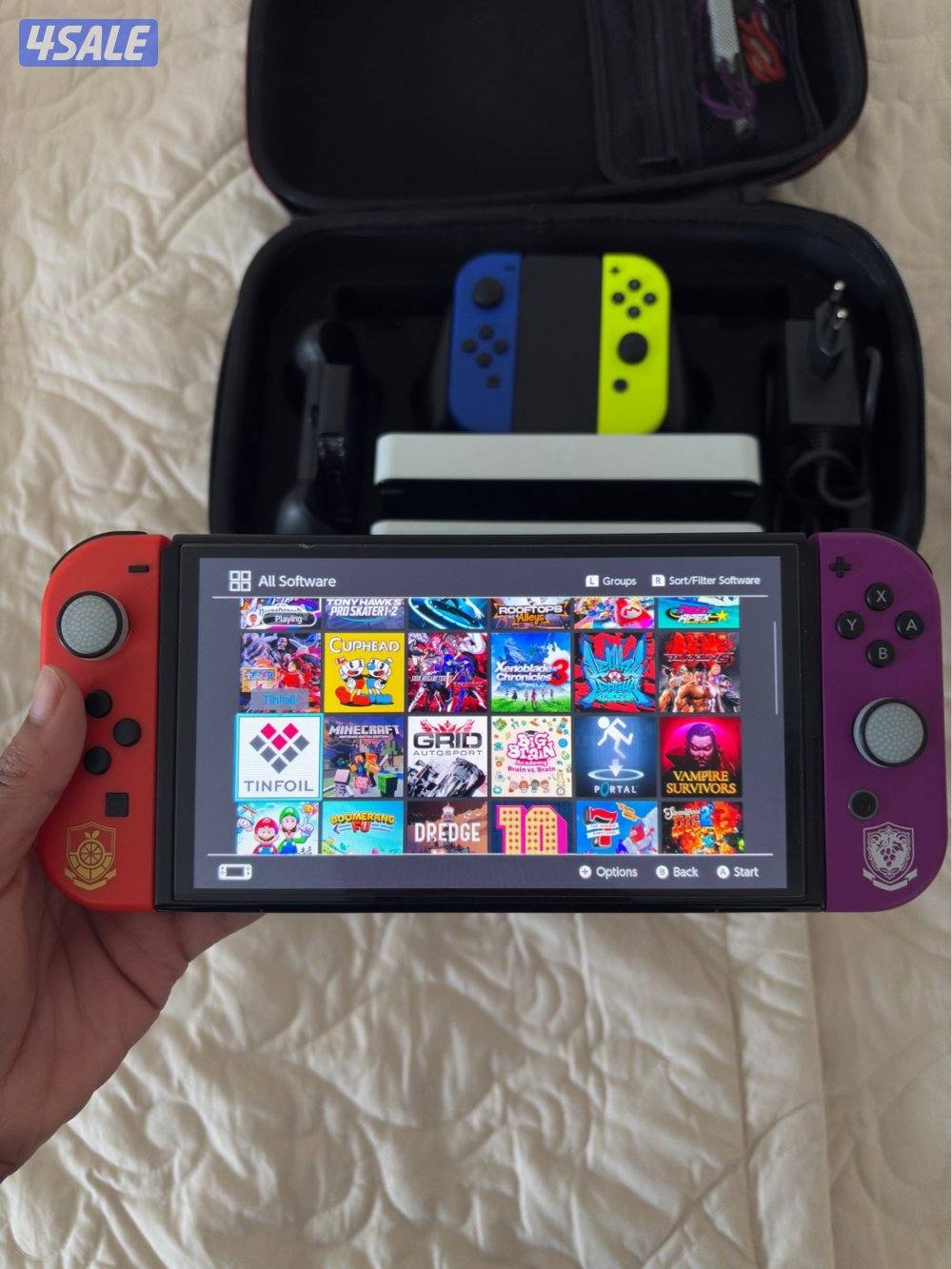 Mod Chip Nintendo Switch OLED Pokemon scarlet special editio، رقم: