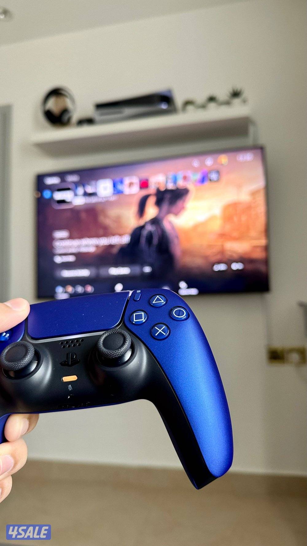 DualSense Controller - Cobalt Blue for PS5 (with Box), No:19921762