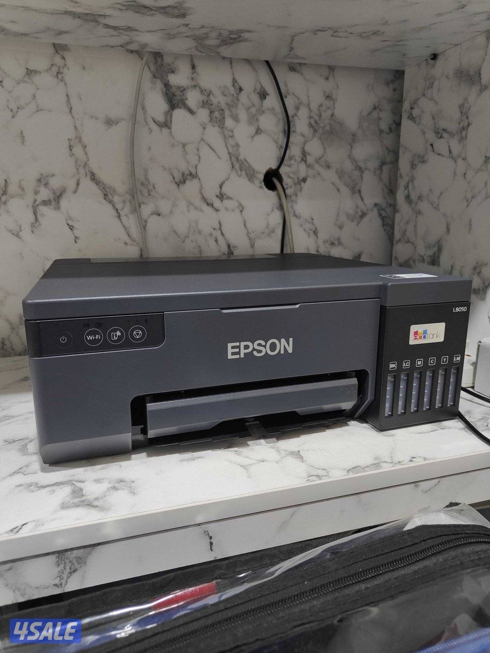 Epson L8050 Printer (1 Month Used) 100 Inkjet NFC Cards، رقم:19990240