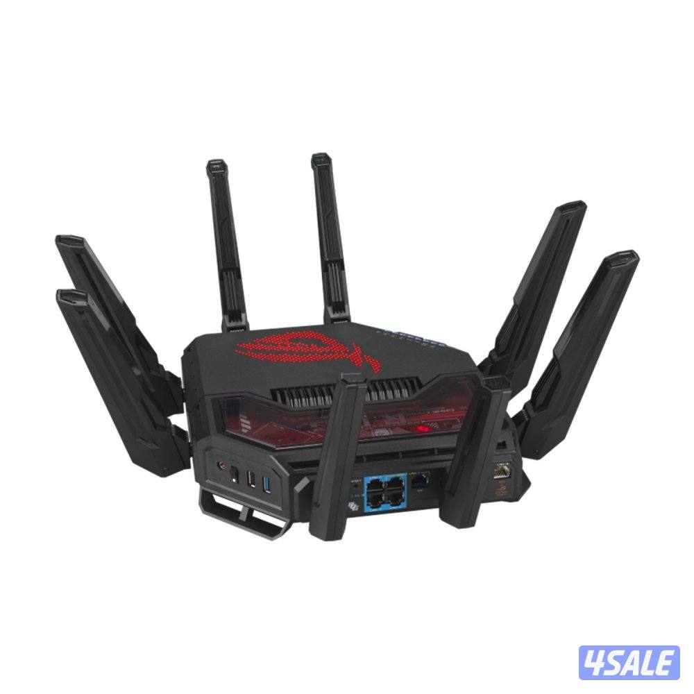 Asus ROG Rapture GT-BE19000 WiFi-7 Tri-Band RGB Gaming Route, No: