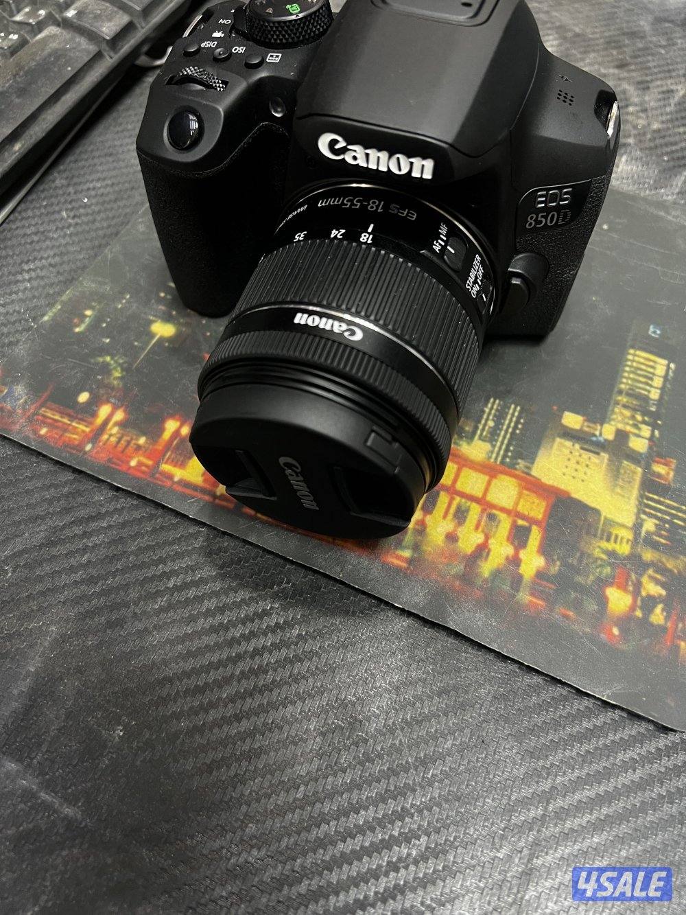 Canon EOS 850D DSLR Camera EF-S 18-55mm f/4-5.6 IS STM Len, No: