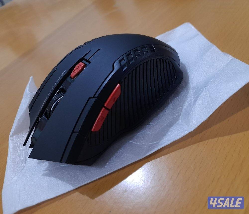 New wireless gaming mouse with side buttons، رقم:20043684