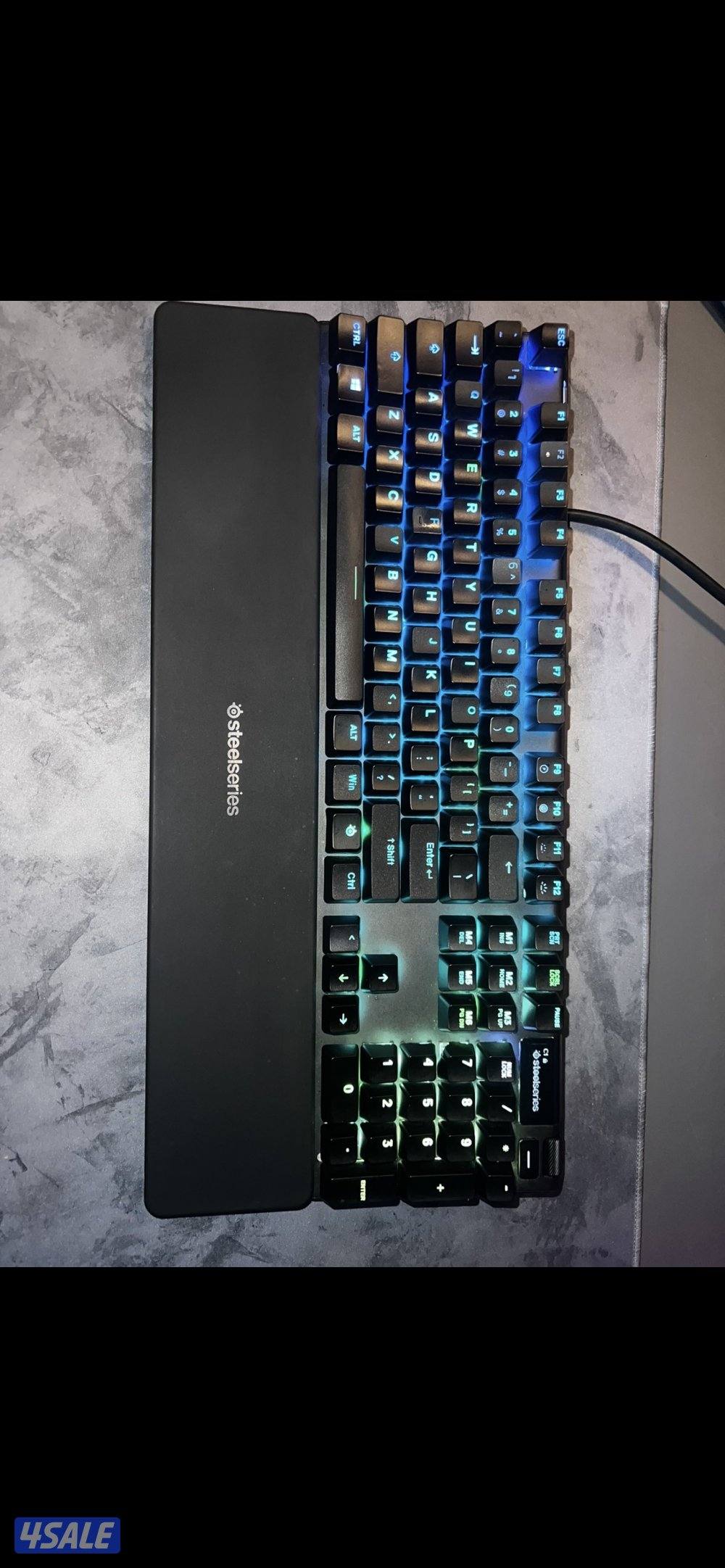 SteelSeries Apex Pro Mechanical من اسرع الكيبوردات بالعالم، رقم:
