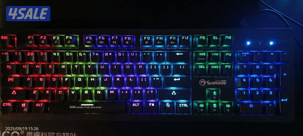 Marvo KG916 Gaming Keyboard – Blue Switches (Perfect Conditi, No: