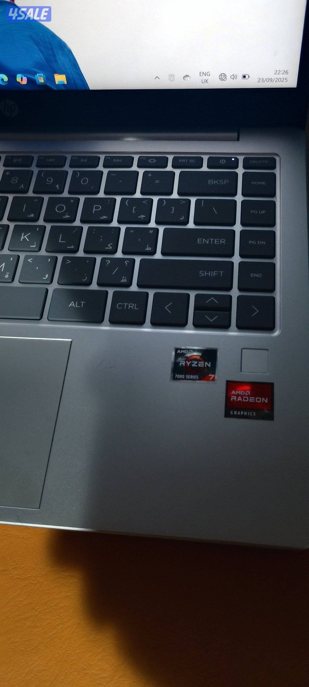 HP Laptop, AMD Ryzen 7, 16GB RAM, 1TB SSD, AMD Radeon Graphi, No: