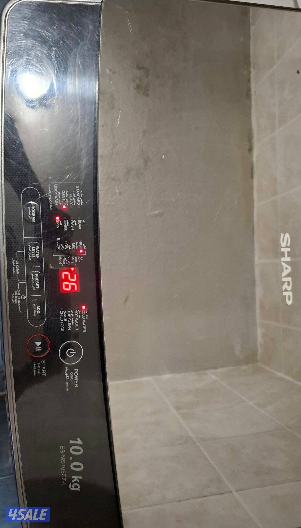 Sharp Top Load 10 KG Washing Machine For Sale، رقم:20379438