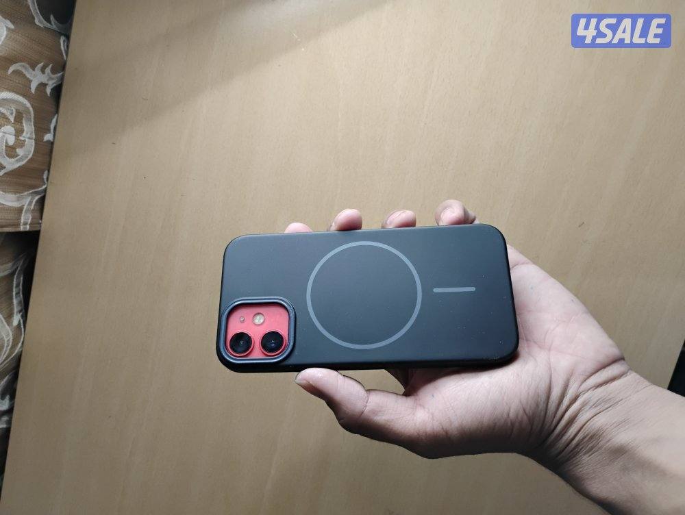 iPhone 12 Mini Red – 256GB Battery 100% Face ID Not Workin، رقم: