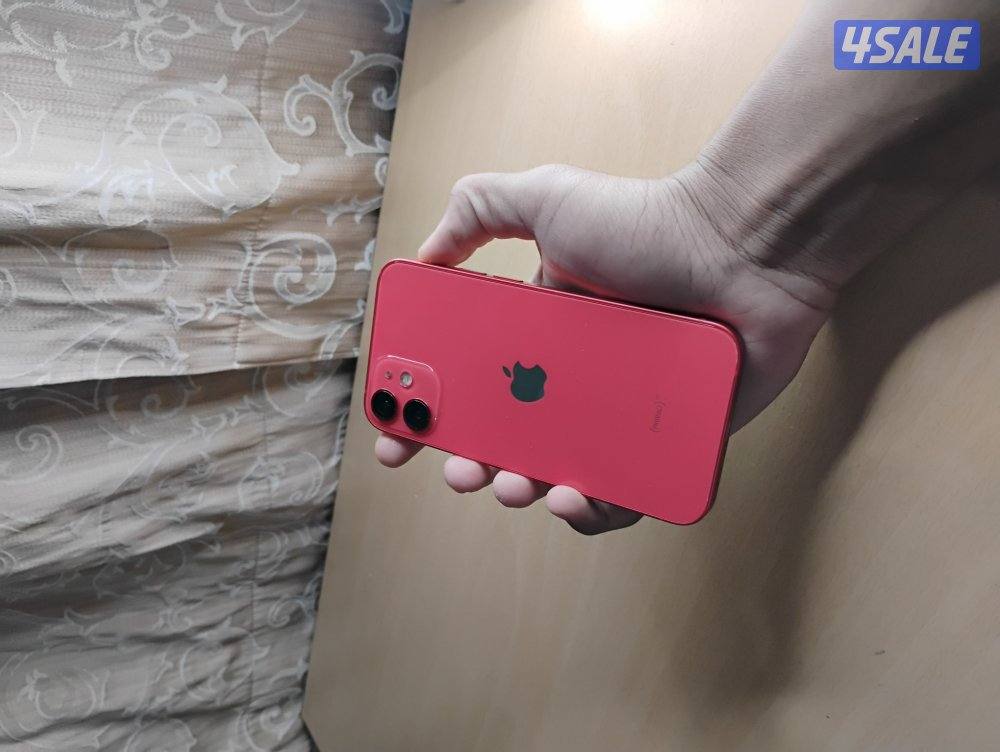 iPhone 12 Mini Red – 256GB Battery 100% Face ID Not Workin, No: