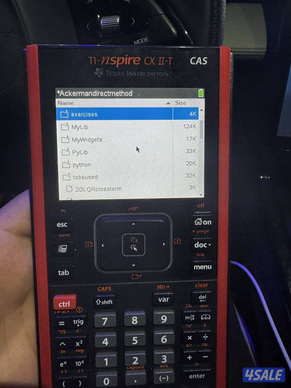 Texas Instruments TI-Nspire CX II-T CAS Graphic Calculator، رقم: