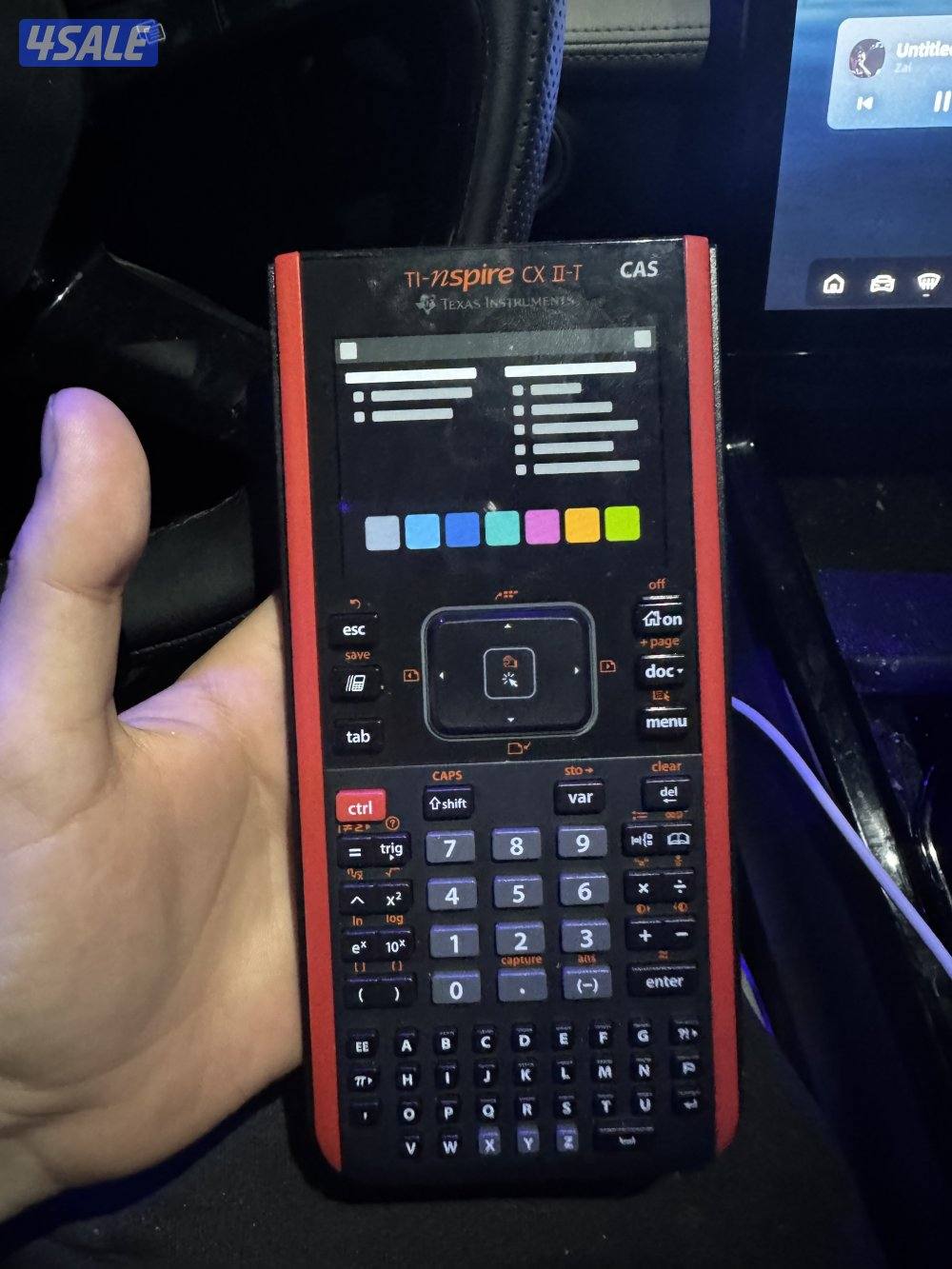 Texas Instruments TI-Nspire CX II-T CAS Graphic Calculator، رقم: